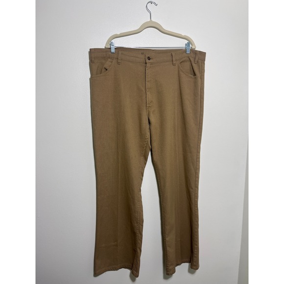 Levi's | Pants | Vintage Levis Staprest Action Slacks Mens 43 Tan Brown ...
